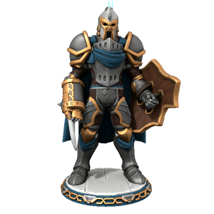 Warforged Knight - made with Hero Forge