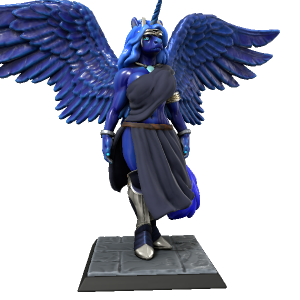 MLP Princess Luna - made with Hero Forge