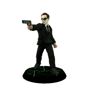 RC Agent Smith - made with Hero Forge