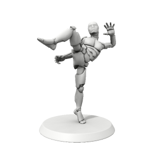 RXPT Chun Li - made with Hero Forge