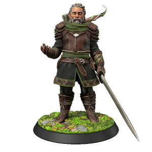 Seasoned Half Elf Adventurer - made with Hero Forge