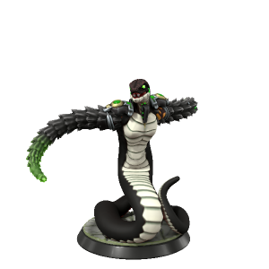 Snake Zeruel - made with Hero Forge