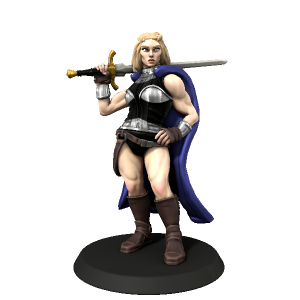 Marvel Valkyrie - made with Hero Forge