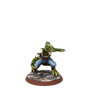 Lizard - made with Hero Forge