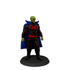 DC Martian Manhunter - made with Hero Forge