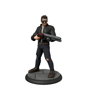 The Terminator - made with Hero Forge