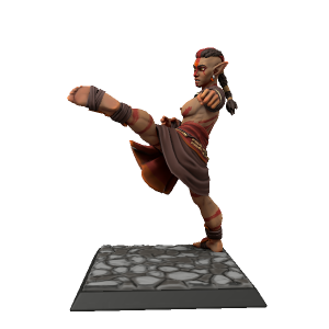 RXP Pit Fighter - made with Hero Forge