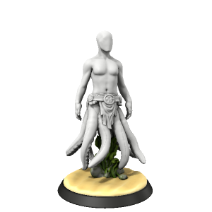 ARR Cecaelia Octopus - made with Hero Forge