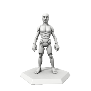 M Normal Standing Pose - made with Hero Forge