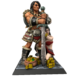 Conan - made with Hero Forge
