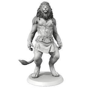 Leonin Male Base - made with Hero Forge