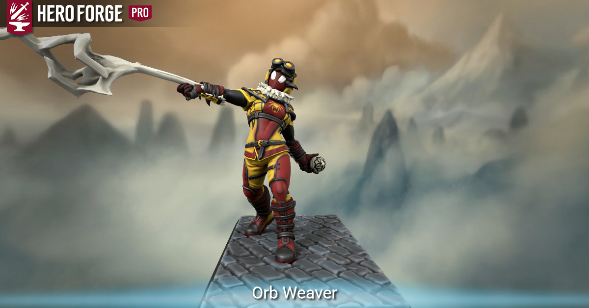 Orb Weaver - made with Hero Forge