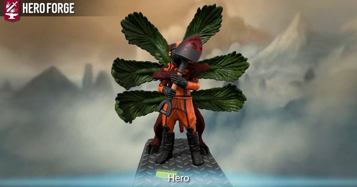 - made with Hero Forge