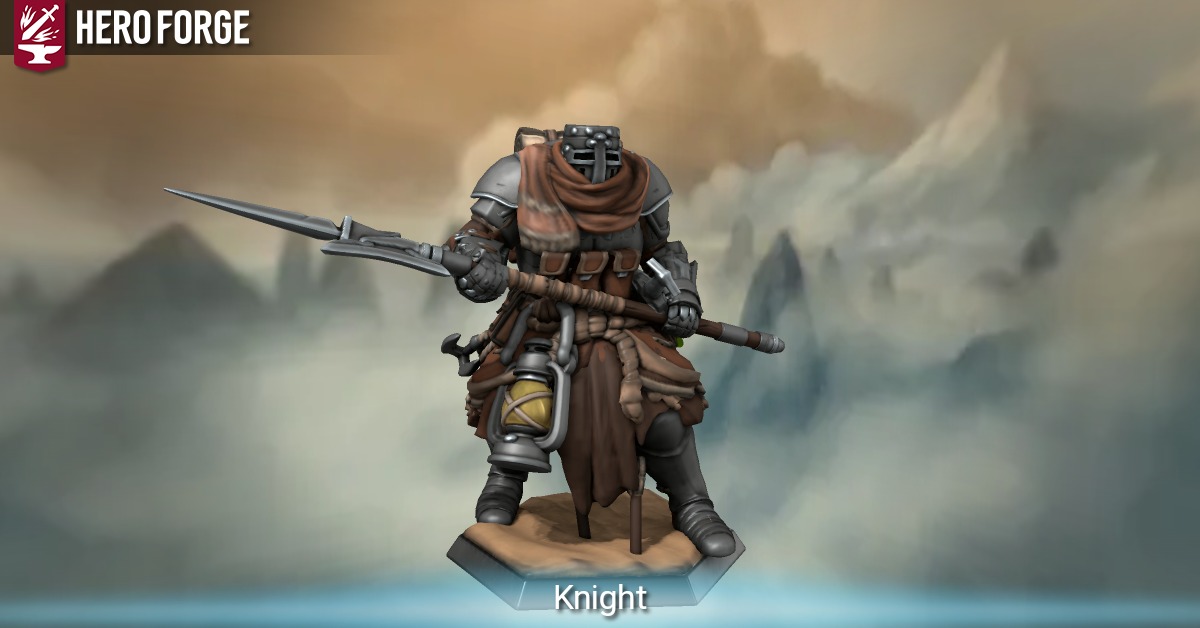 Knight - made with Hero Forge