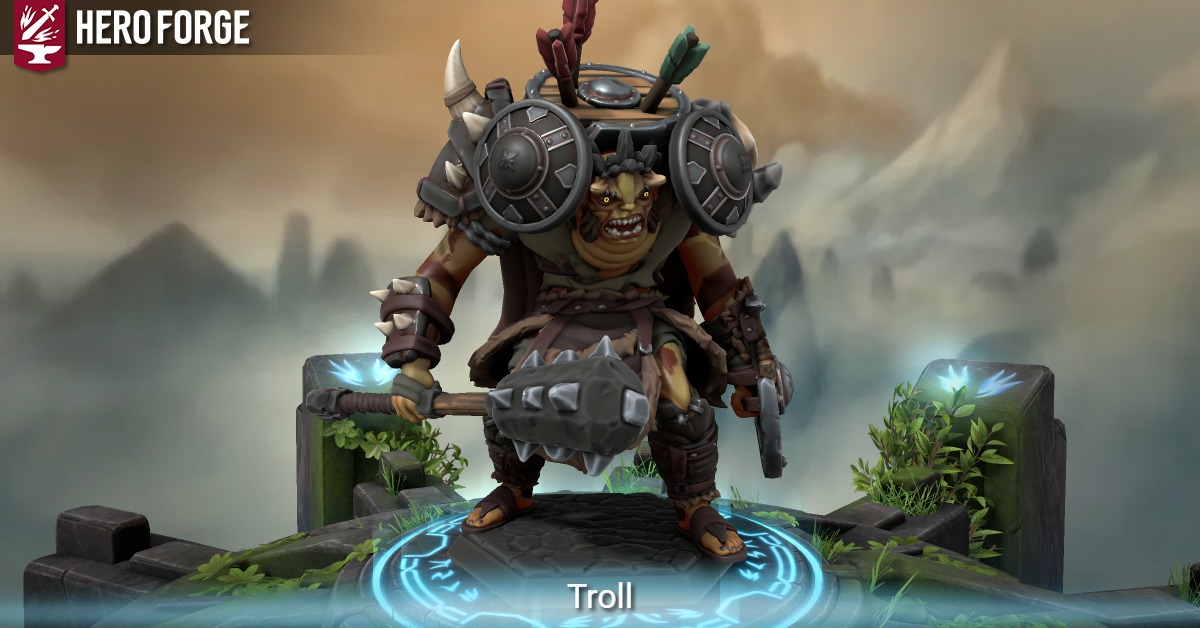 Troll - made with Hero Forge