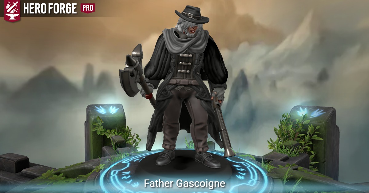 Father Gascoigne - made with Hero Forge