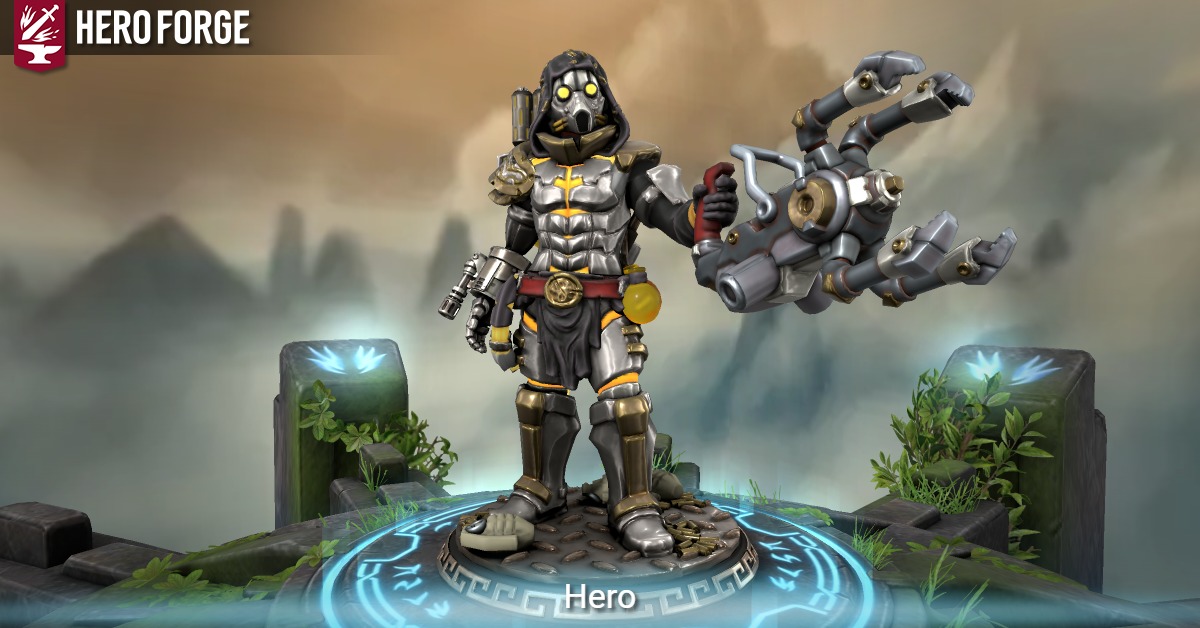 Hero - made with Hero Forge