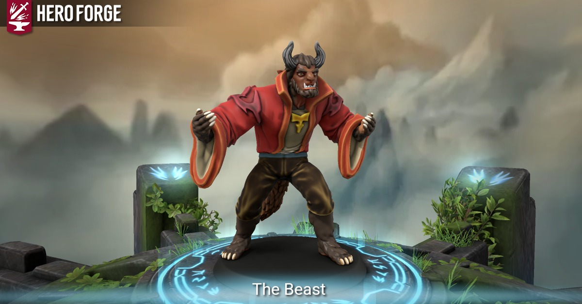 The Beast - made with Hero Forge