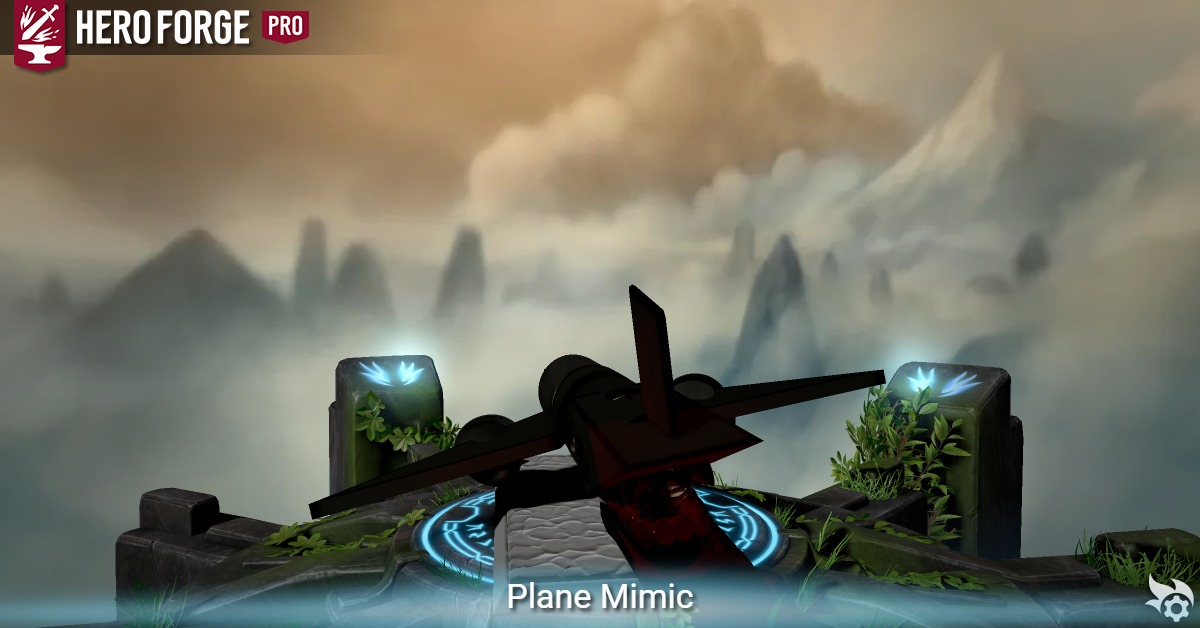 Plane Mimic - made with Hero Forge