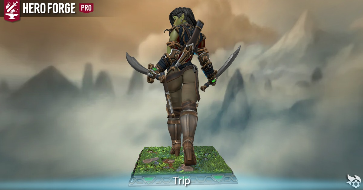 Trip - made with Hero Forge