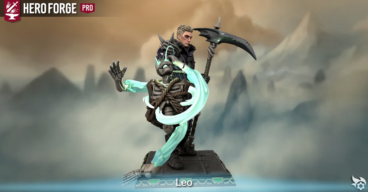 Leo - made with Hero Forge