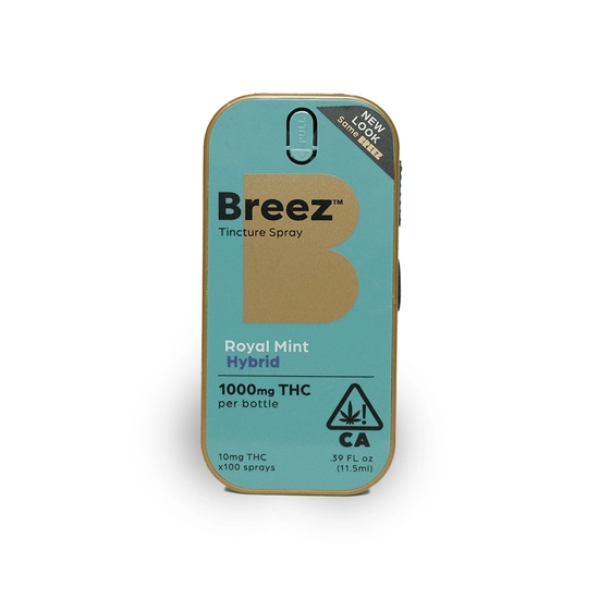Breez - Royal Mint Spray (1000mg THC) | HERB