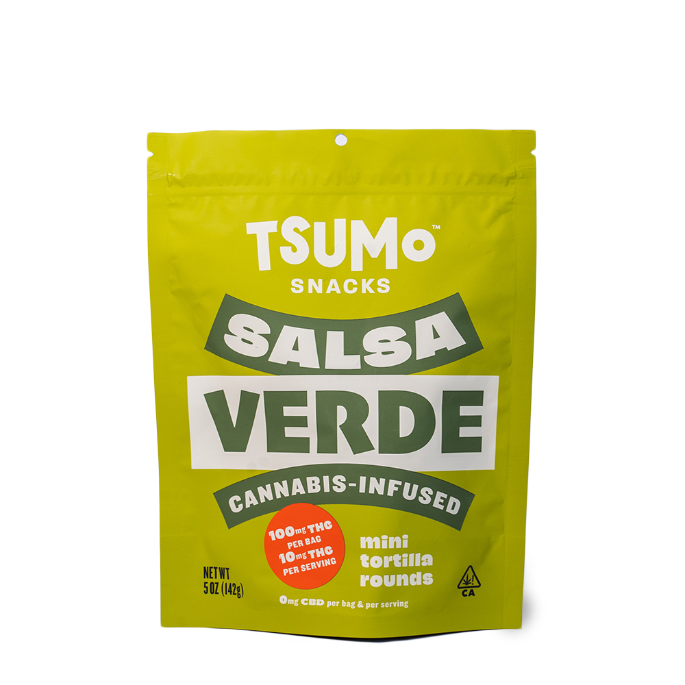 TSUMo Snacks - Salsa Verde Mini Tortilla Rounds | HERB