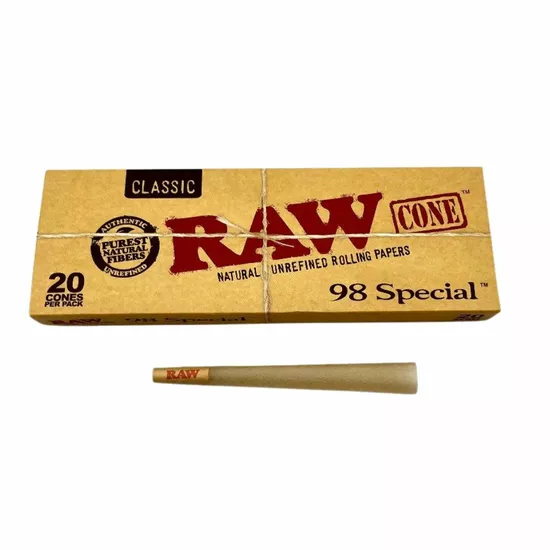 RAW Cones - 98 Special Papers - 20 Cones | HERB