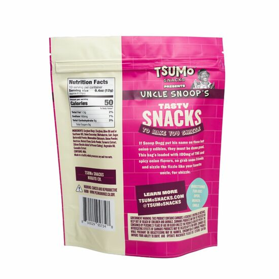 TSUMo Snacks - Spicy Snazzle Os by Snoop Dogg | HERB
