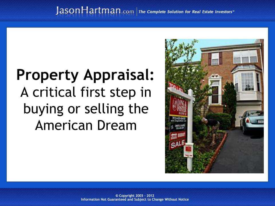 Jason Talks With Property Appraisal Expert, Ken Wilson | Jason Hartman