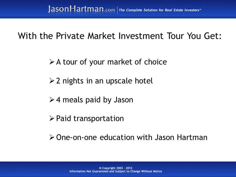 Jason Hartman’s Private Market Investment Tour | Jason Hartman