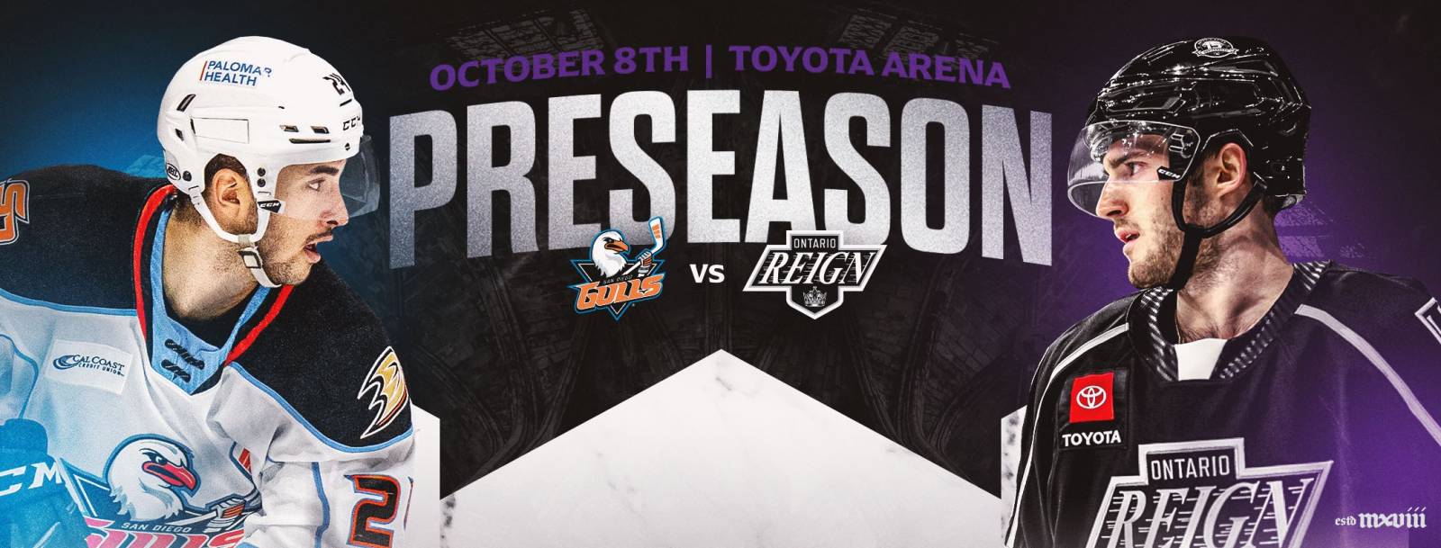 Ontario Reign | Home Schedule