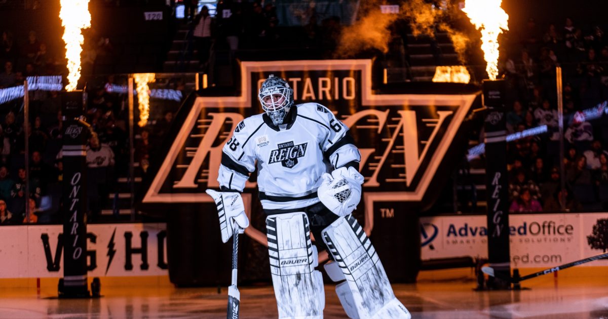 Ontario Reign | LA Kings Sign Goaltender Jacob Ingham