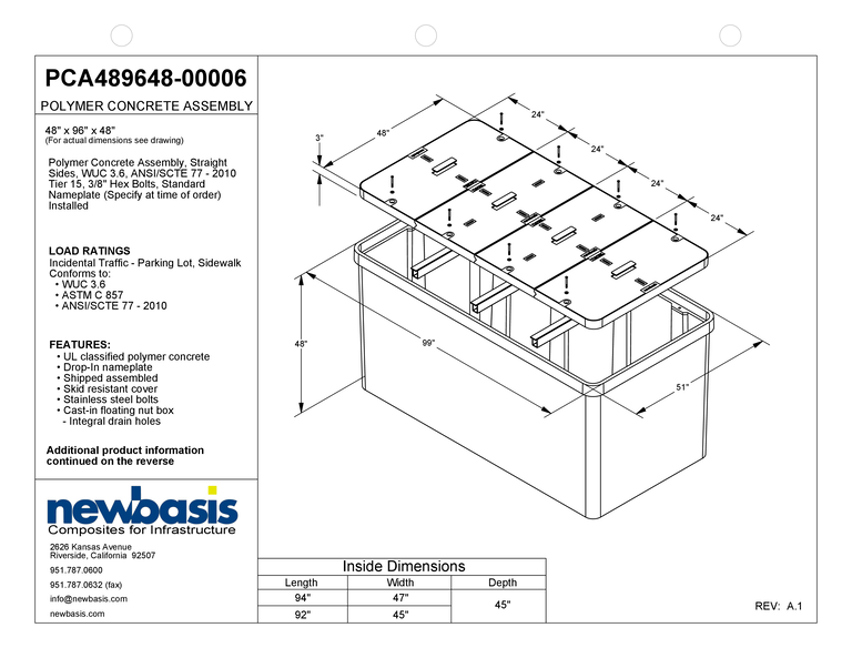 48 X 96 X 48 NewBasis